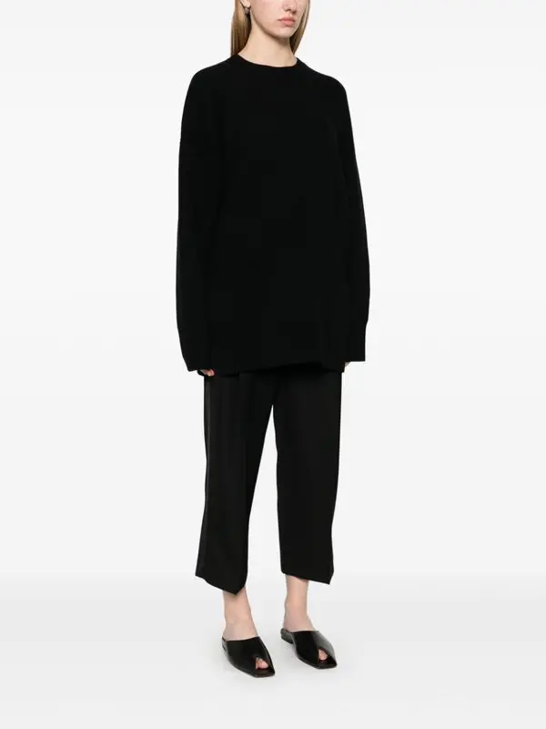 TOTEME Double-knit Sweater - Black