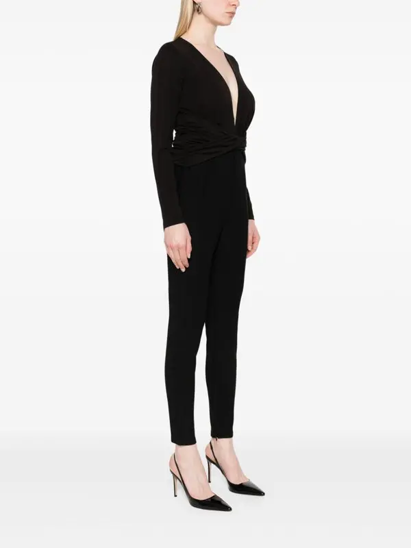 Michael Kors Gathered Jersey Jumpsuit