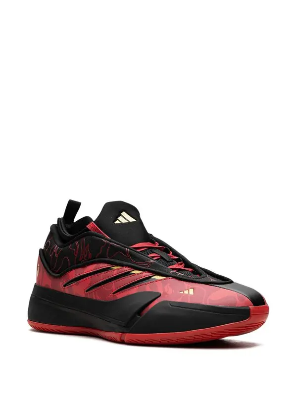 Adidas Dame Bape Black Scarlet Sneakers