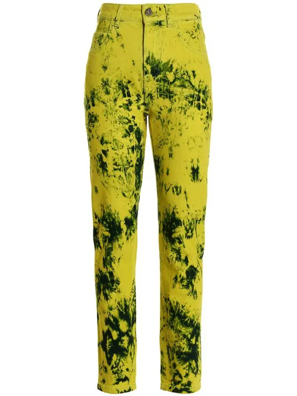 FERRARI Tie-dye Print Jeans