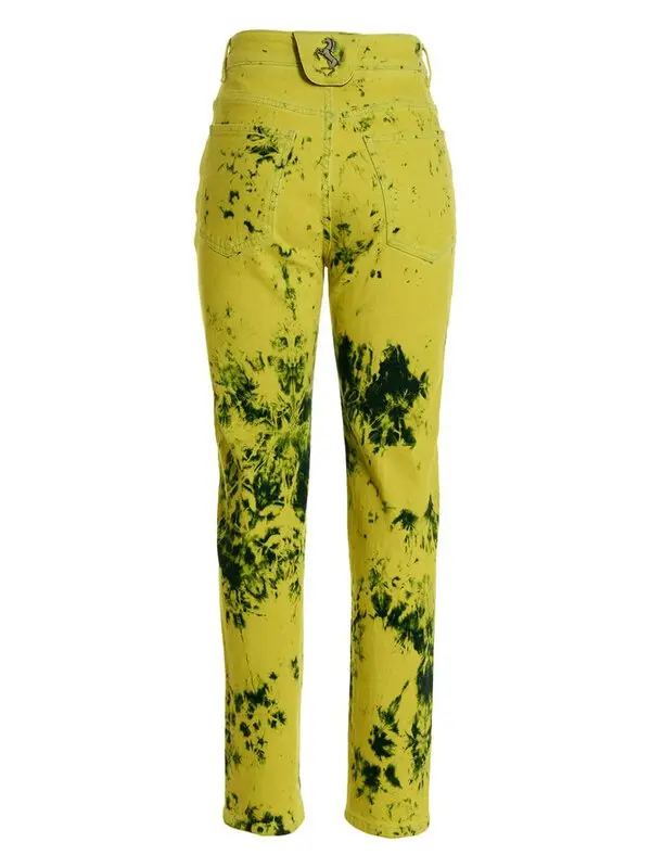 FERRARI Tie-dye Print Jeans