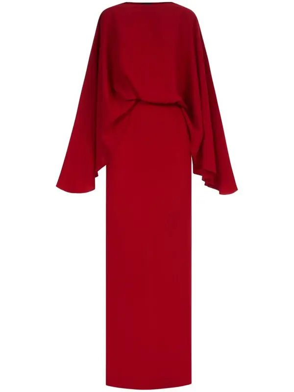 TALLER MARMO Eolia Maxi Dress - Red