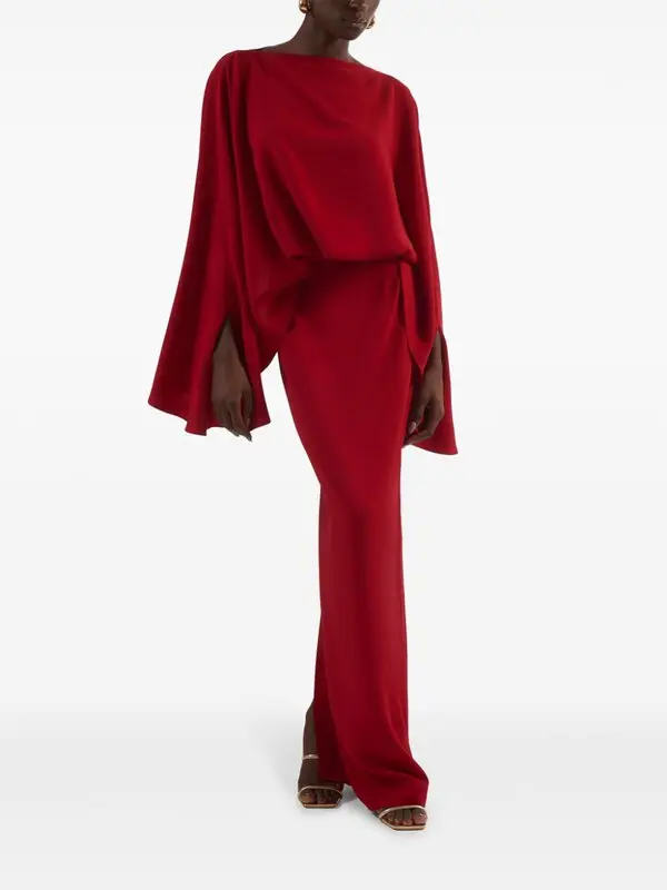 TALLER MARMO Eolia Maxi Dress - Red