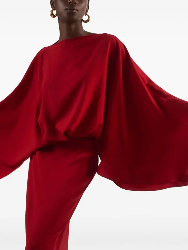 TALLER MARMO Eolia Maxi Dress - Red