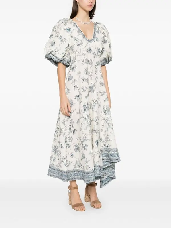 knee length dresses for ladies Michelle Midi Dress, Multi / 4 main image 0
