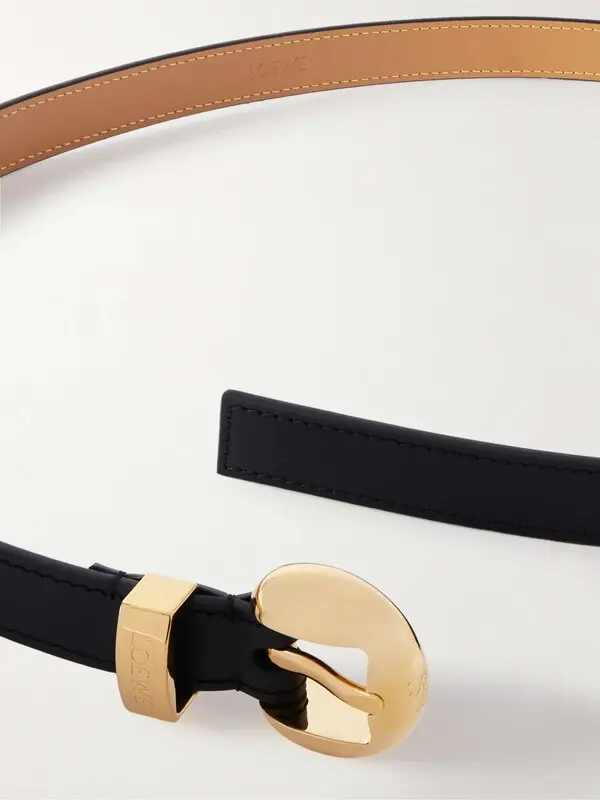 Loewe Pebble Leather Belt