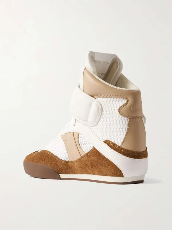 Chloé Kick High-top Sneakers - Brown