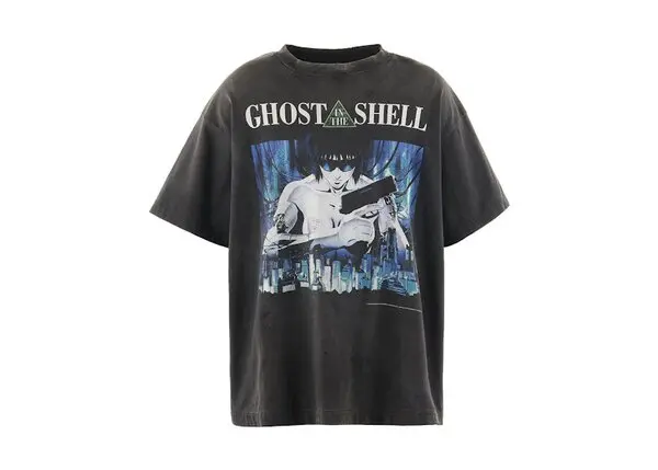 SAINT MICHAEL Ghost In The Shell T-shirt - Black