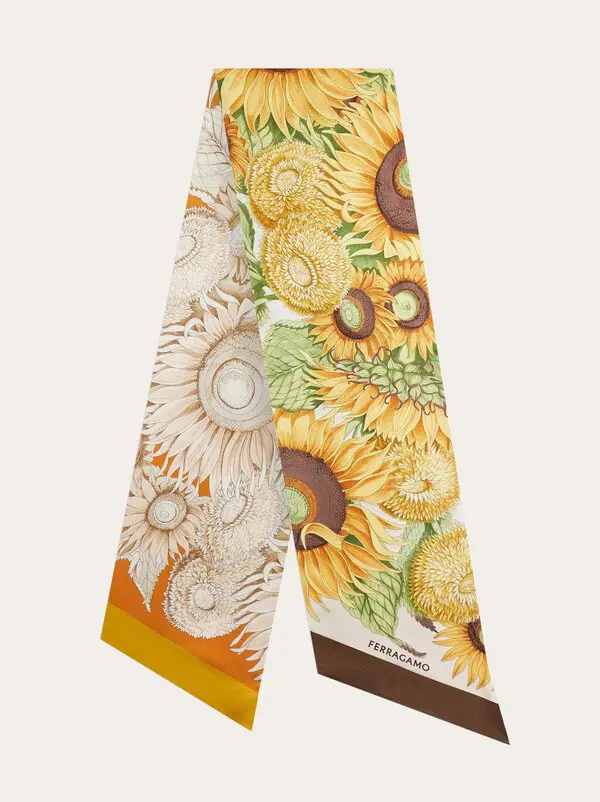 FERRAGAMO Sunflower Print Bandeau - Yellow