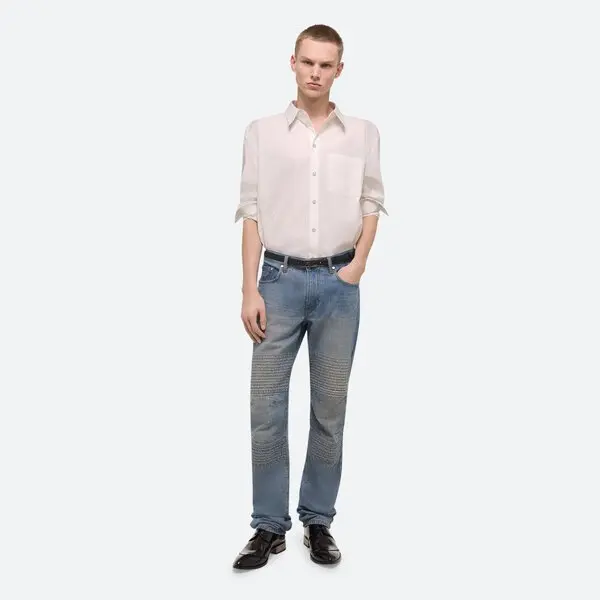 Helmut Lang Moto Worker Denim Jeans