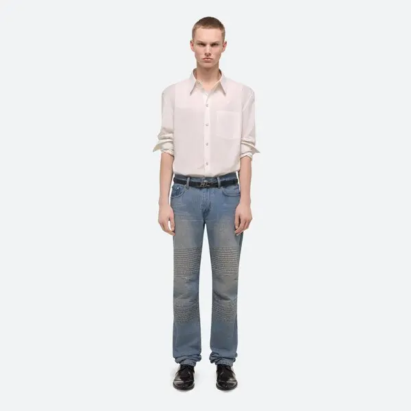 Helmut Lang Moto Worker Denim Jeans