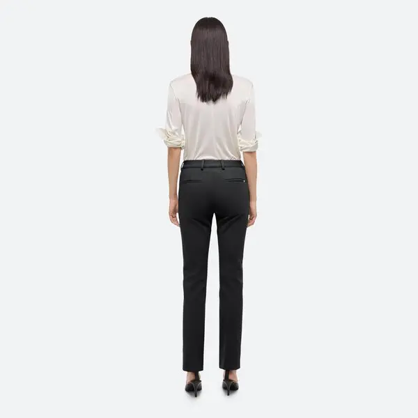 Helmut Lang Slim Zip Cigarette Pants - Black
