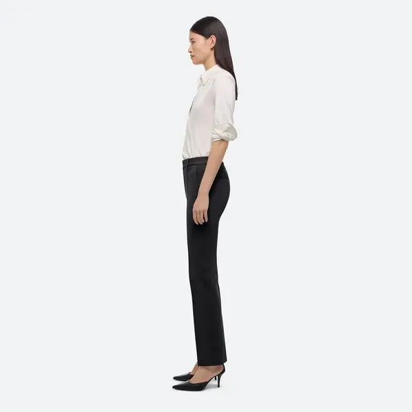 Helmut Lang Slim Zip Cigarette Pants - Black