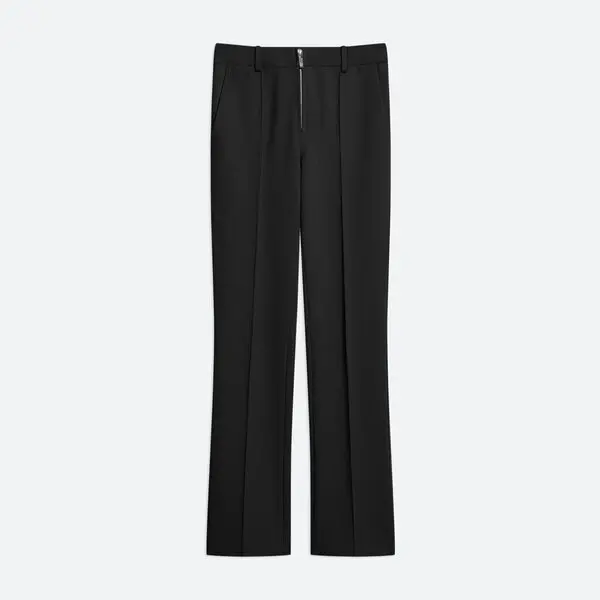Helmut Lang Slim Zip Cigarette Pants - Black