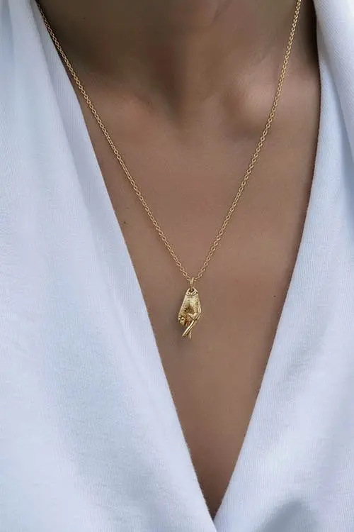 ASTOR & ORION Good Luck Charm Necklace - Gold