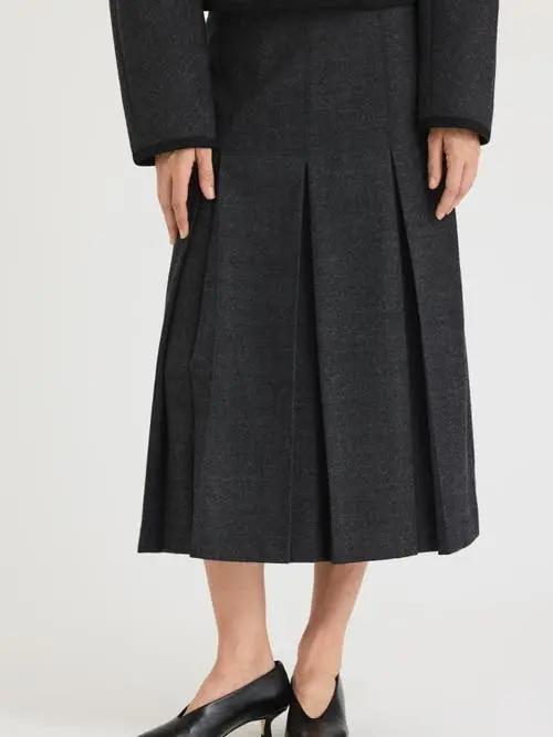 Rebecca Taylor Lucien Pleated Skirt