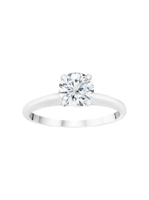 BLISS DIAMOND 1ct Lab Grown Solitaire Ring - 14k White Gold