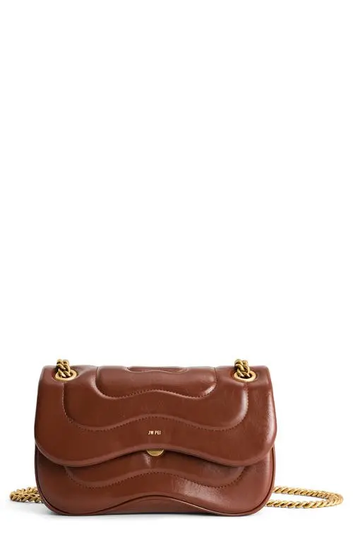 Jw Pei Tina Quilted Faux Leather Convertible Crossbody Bag - Brown