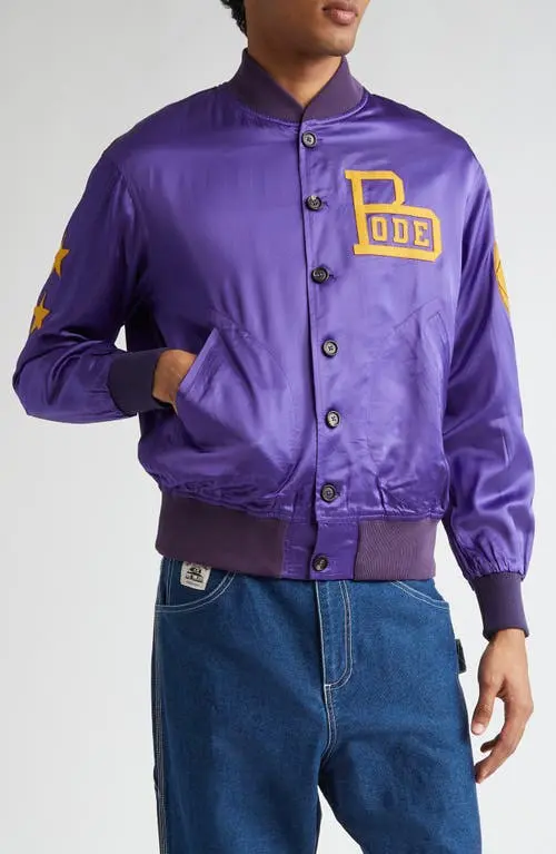 BODE Athlete's Rally Jacket - Purple Multi