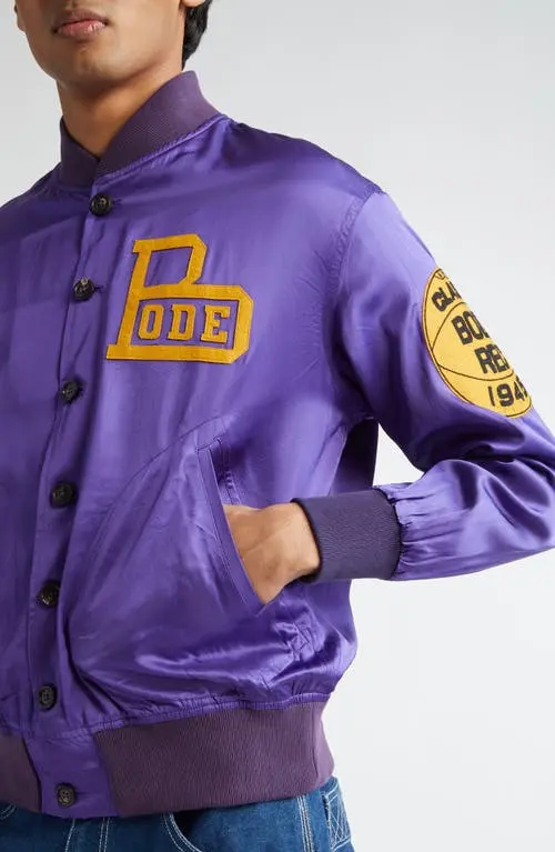 BODE Athlete's Rally Jacket - Purple Multi