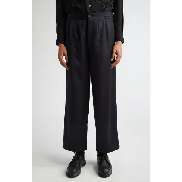 BODE Numerals Wool Trousers
