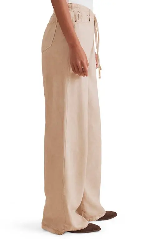 Splendid Lounge Denim Wide Leg Pants - Wheat Beige