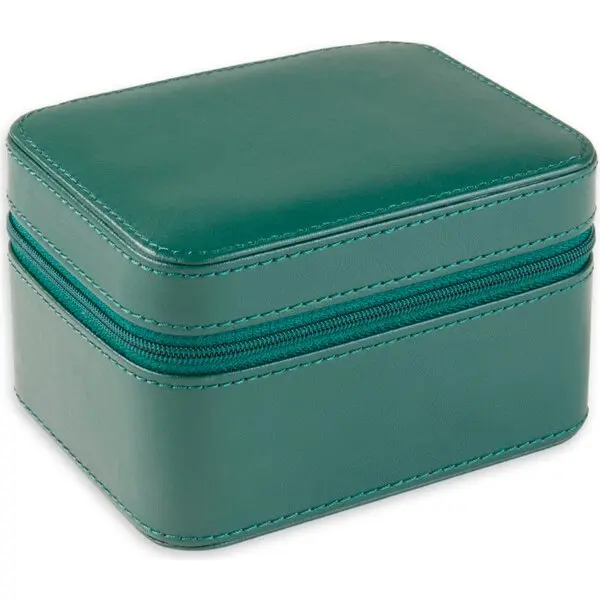 BEY-BERK Matteo Leather Watch Case - Green