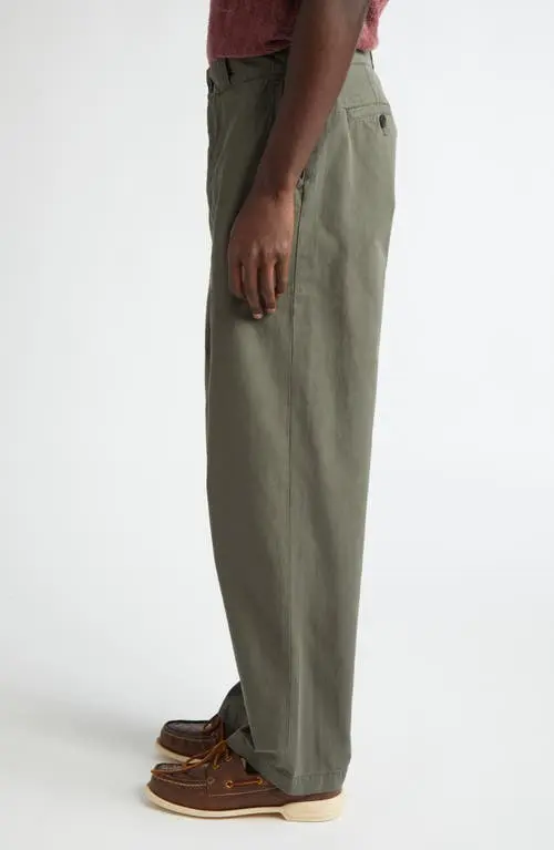 THE ELDER STATESMAN Norm Workwear Wide Leg Pants