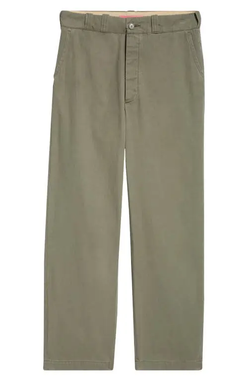 THE ELDER STATESMAN Norm Workwear Wide Leg Pants