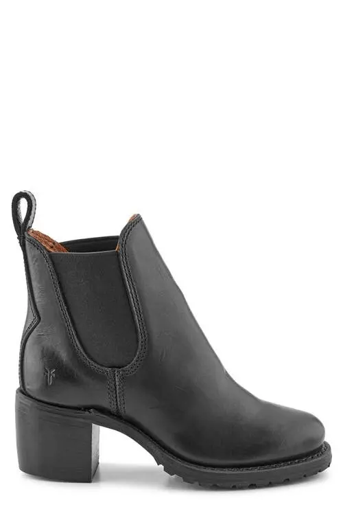 Frye Sabrina Block Heel Chelsea Boot
