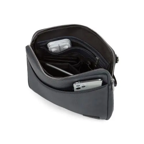 BUGATTI Contrast Crossbody Bag - Navy