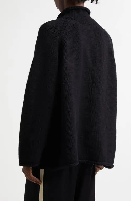 BODE Cashmere Funnel Neck Sweater