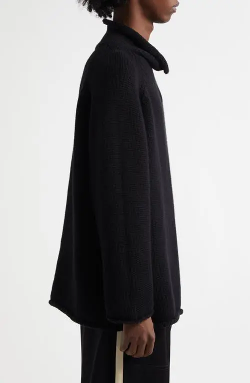 BODE Cashmere Funnel Neck Sweater