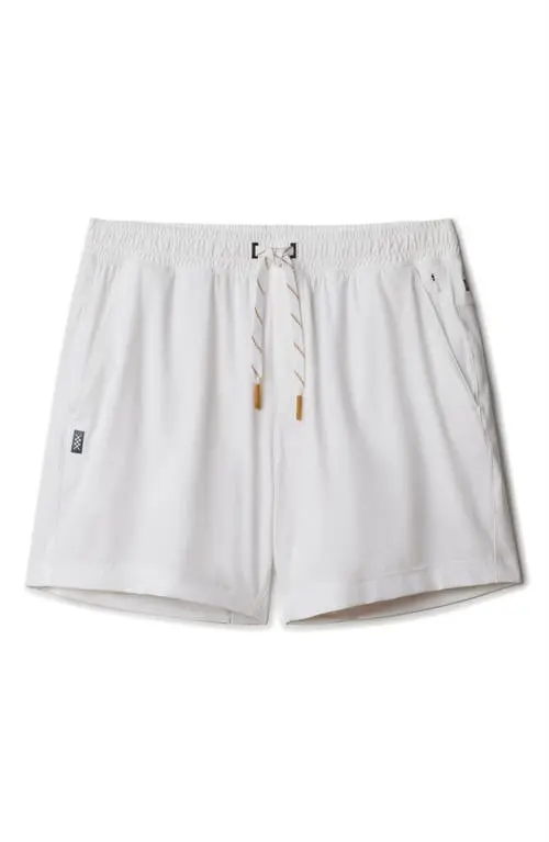 RHONE Pursuit 5-inch Lined Shorts - White
