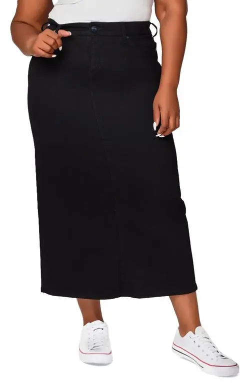 SLINK JEANS Denim Maxi Skirt
