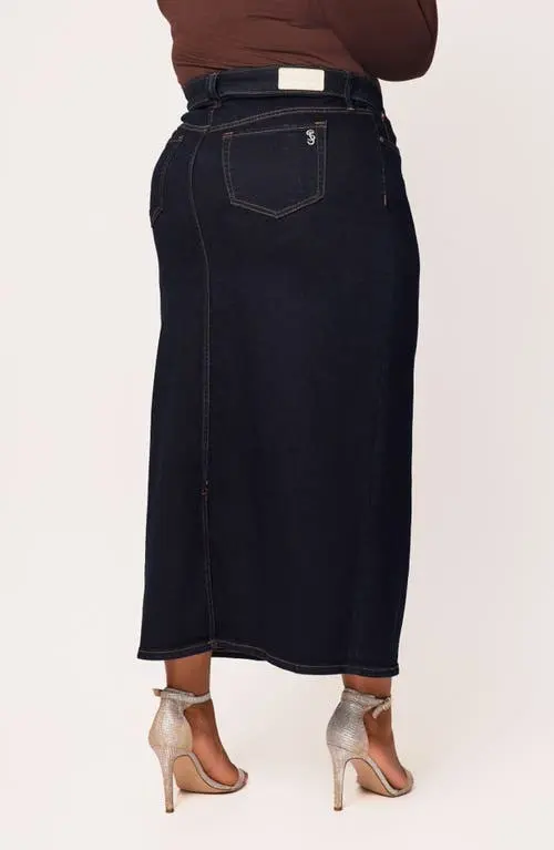SLINK JEANS Denim Maxi Skirt