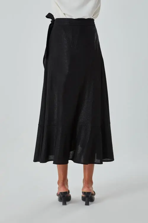 MIZALLE Ruffle Skirt