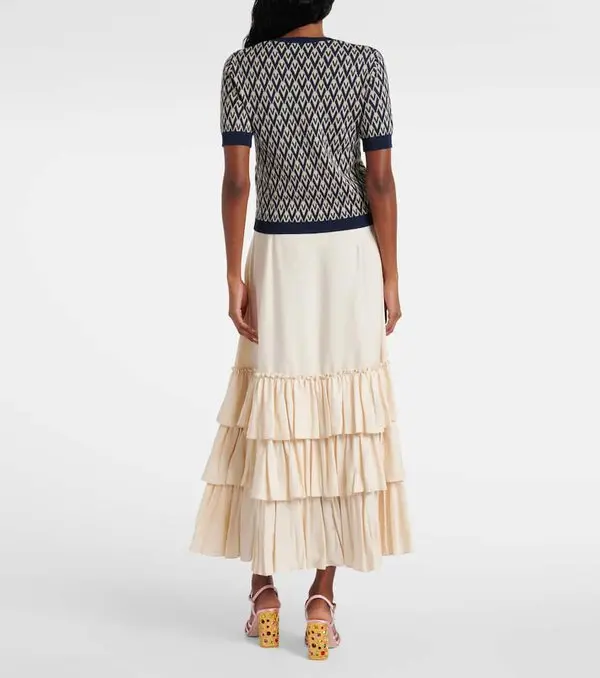 Valentino Garavani Toute La V Virgin Wool Sweater