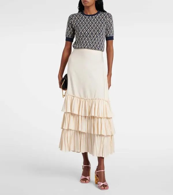 Valentino Garavani Toute La V Virgin Wool Sweater