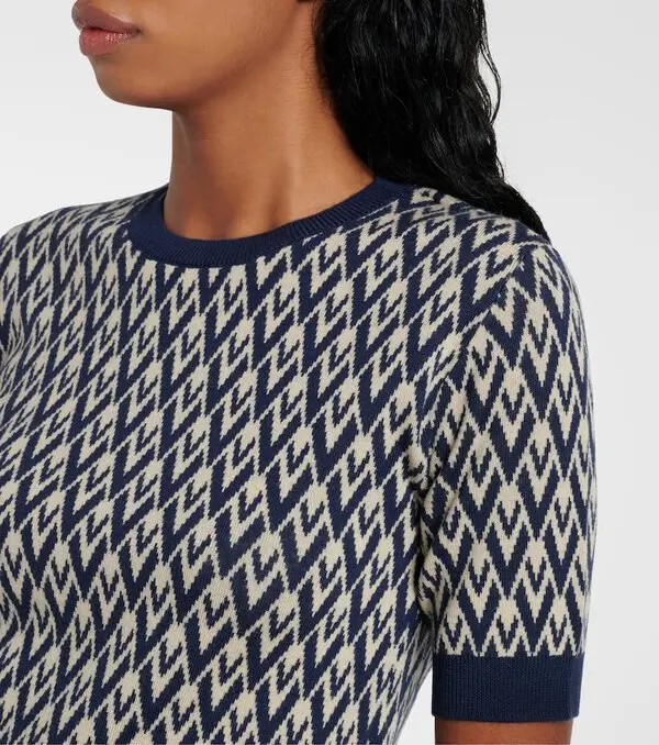 Valentino Garavani Toute La V Virgin Wool Sweater