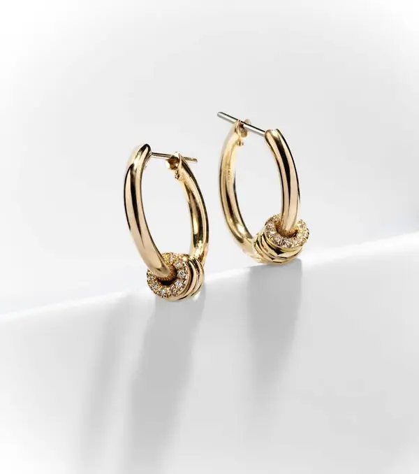 SPINELLI KILCOLLIN Ara 18kt Yellow Diamond Earrings
