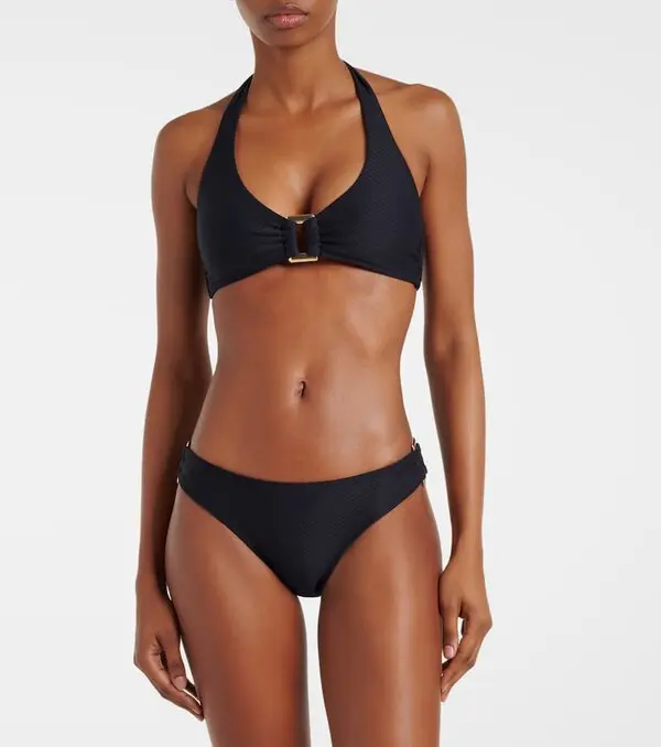 Heidi Klein Core Bikini Top - Black