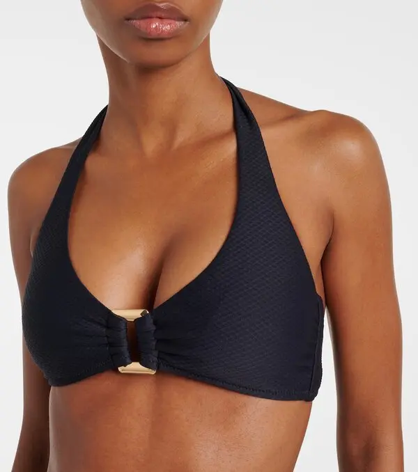 Heidi Klein Core Bikini Top - Black