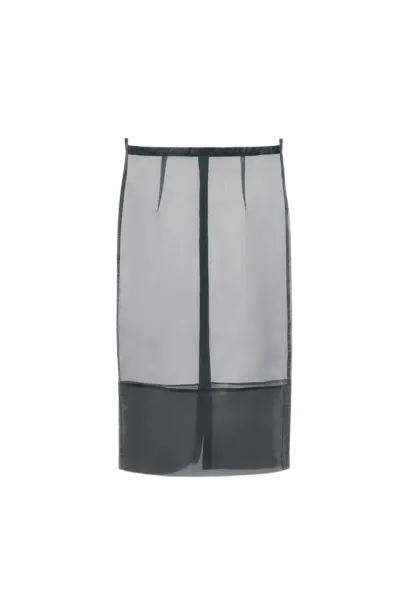 スカート ORGANZA SKIRT Zara Organza Skirt In Grey - 1% Off | Editorialist