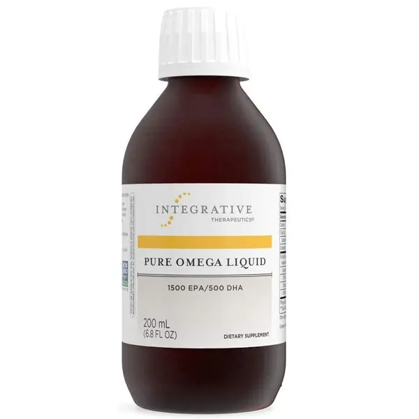 INTEGRATIVE THERAPEUTICS Pure Omega Liquid 200 Milliliters - One-color