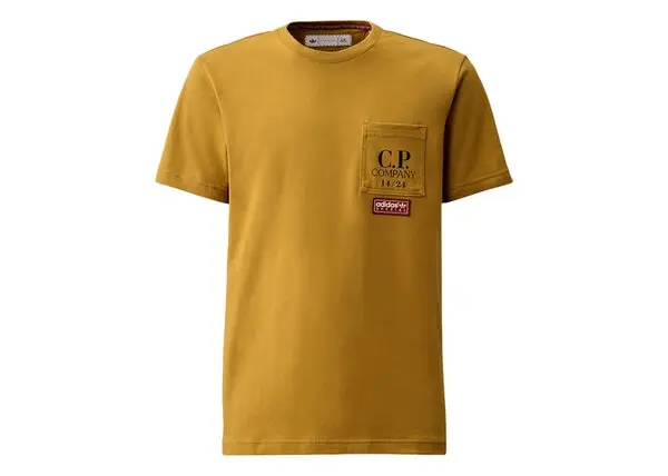 Adidas Spzl X C.p. Company Solid Single Organic Jersey Pocket T-shirt