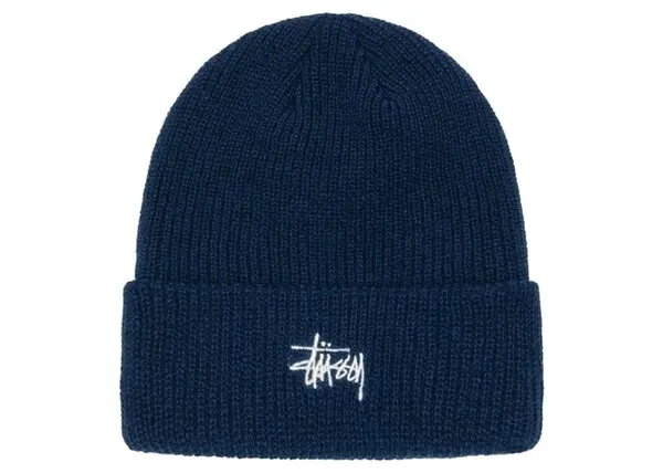 StÜssy Basic Cuff Beanie - Blueberry