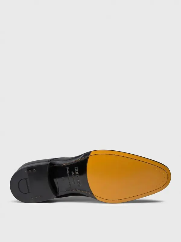 DOUCAL'S Lace-up Brogue Shoes - Black