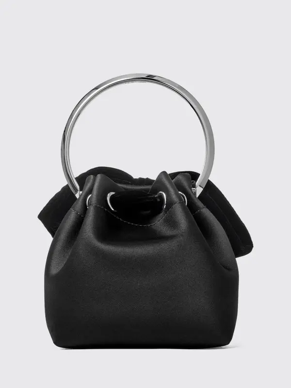 JIMMY CHOO Bow Detail Shoulder Bag