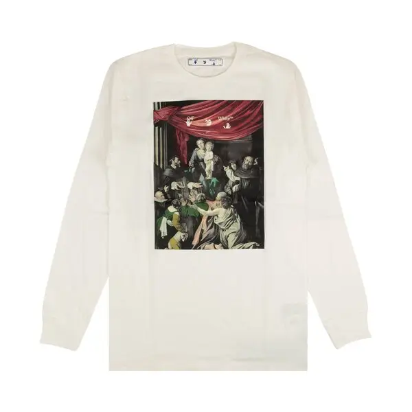 Off-White Caravaggio Painting Long-sleeve Tee - White